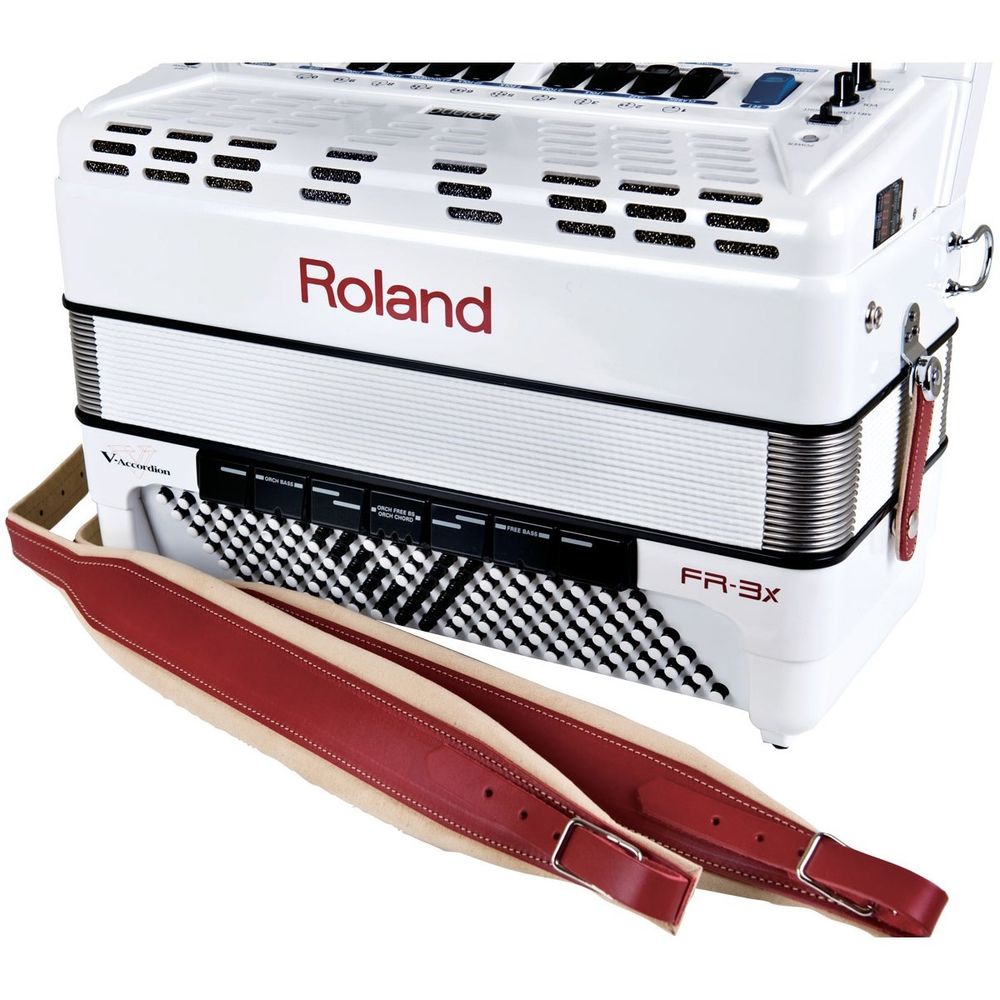 Acordeon USB/MIDI FR-3X WH - Roland | Acordeons | Ninja Som Grupo ...