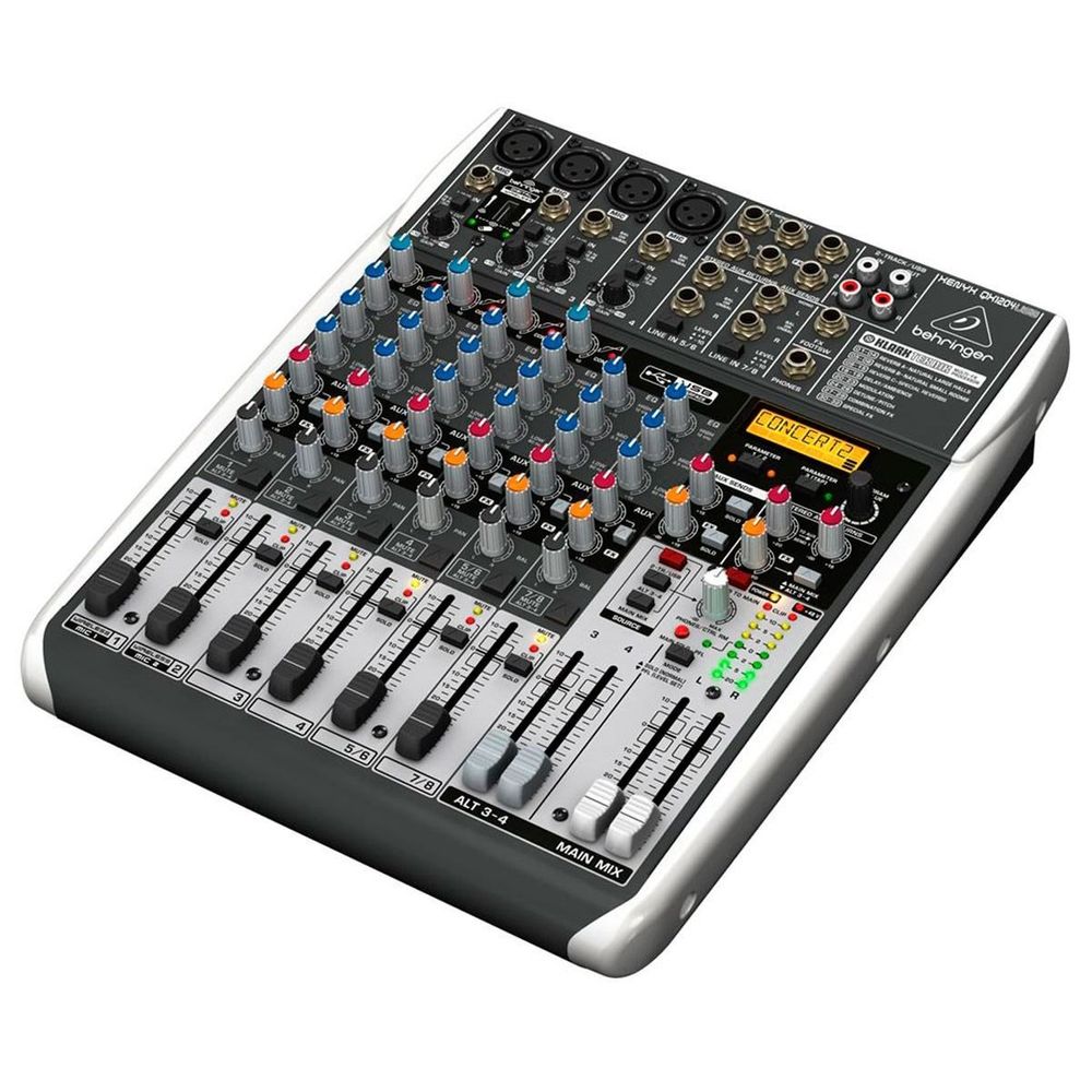 Mesa de Som Xenyx QX-1204 USB - Behringer | 10 a 16 Canais | Ninja Som ...