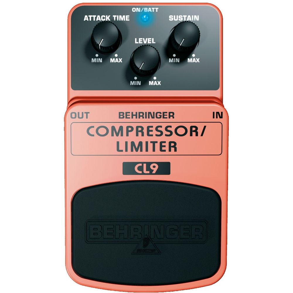 Pedal Com Compressor e Limiter CL-9 - Behringer | Guitarra | Ninja Som ...