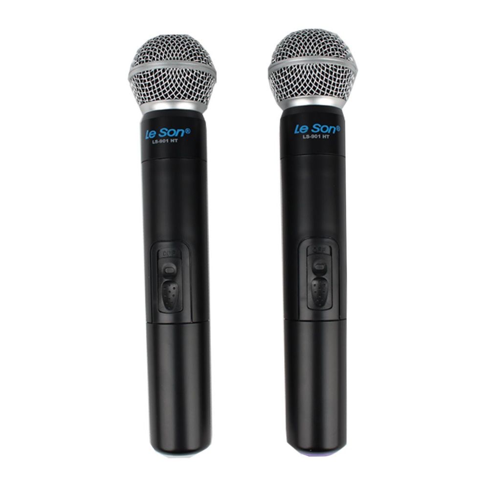 Microfone Sem Fio UHF Duplo Mão LS-902 HT/HT - Leson | Mão | Ninja Som ... Microfone Sem Fio UHF Duplo Mão LS-902 HT/HT - Leson | Mão | Ninja Som ...