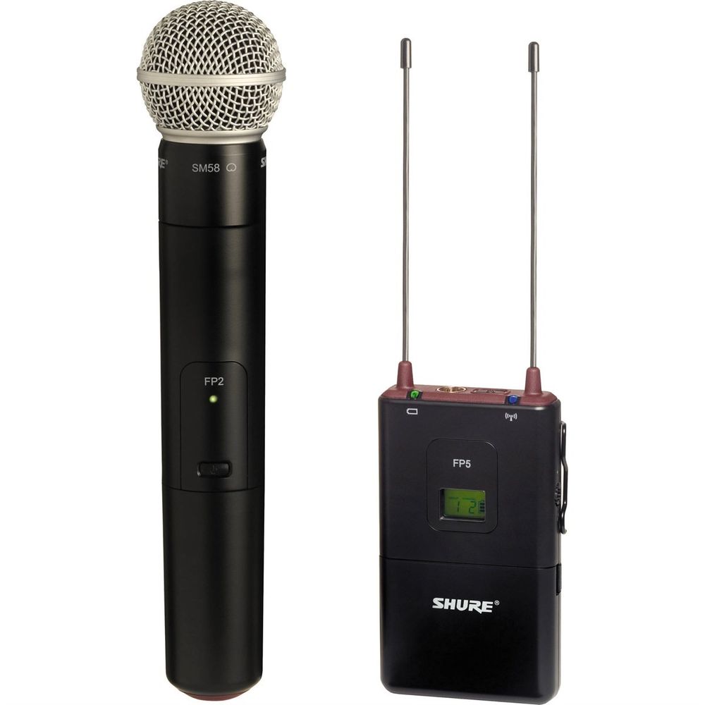 Sistema De Microfone Sem Fio De Mão FP-25/SM-58 J3 - Shure | Mão ... Sistema De Microfone Sem Fio De Mão FP-25/SM-58 J3 - Shure | Mão ...