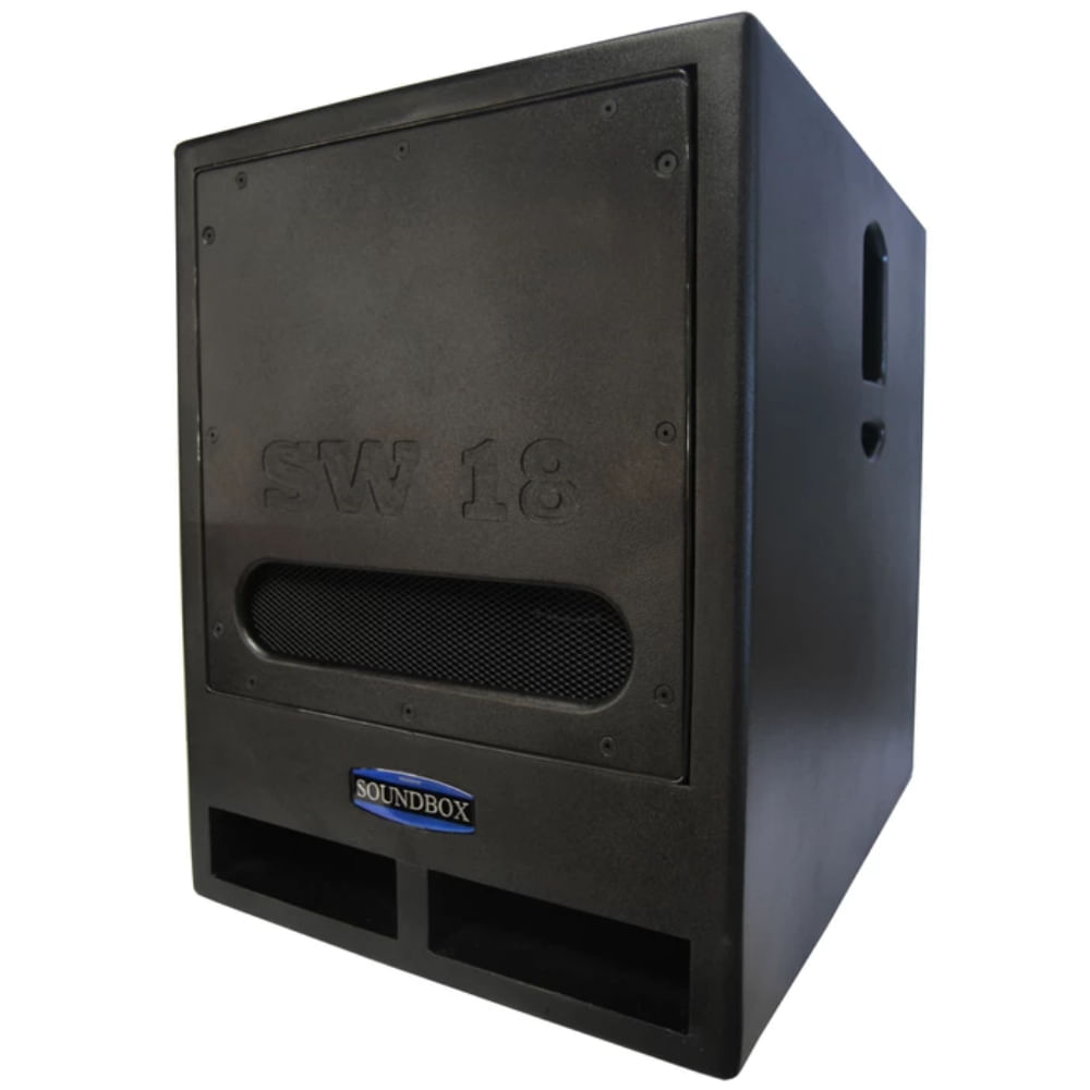 Subwoofer Ativo 1000W SW-18 - Soundbox | 18 Polegadas | Ninja Som Grupo | SOUNDBOX - ninjasom