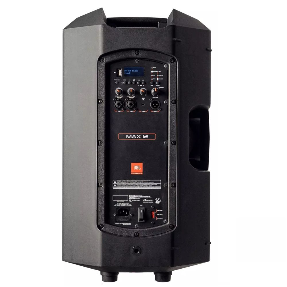 Caixa Ativa 12" 350W Rms Com Bluetooth/USB MAX-12 - Jbl | Caixa Ativa 12 Polegadas | Ninja Som ...