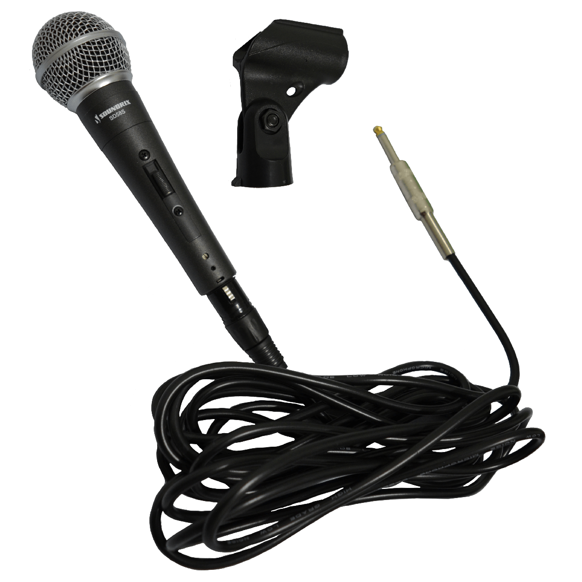 Microfone Vocal Dinâmico SD-58S - Soundrix | Microfones Vocal | Ninja ...